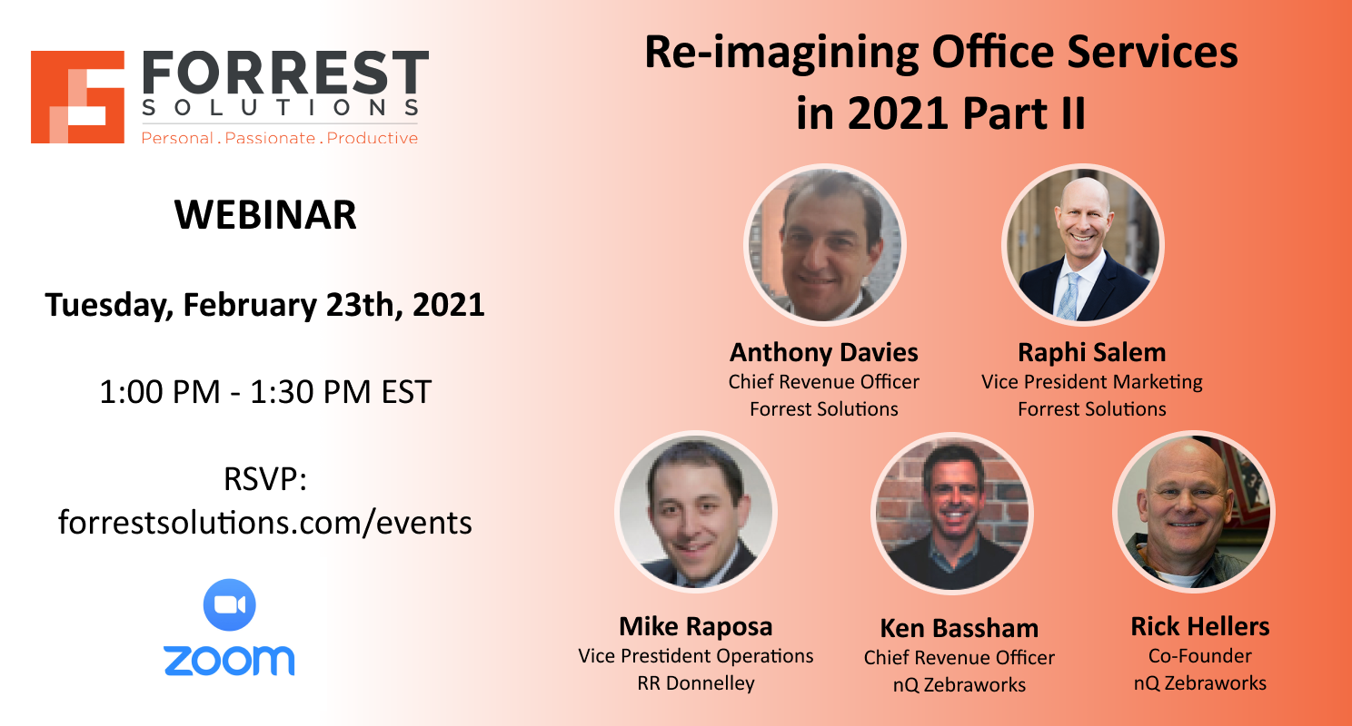 Re-Imagining Office Services During COVID in 2021 Part II